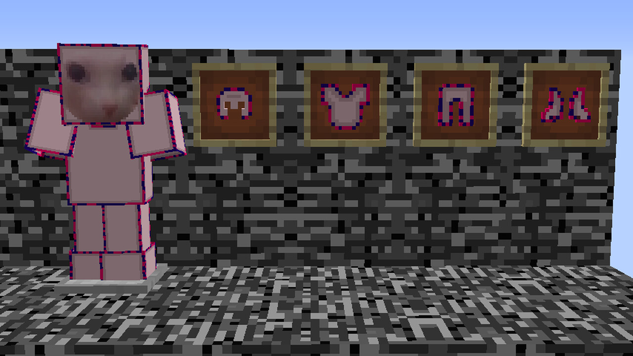 Bingus to netherite! Minecraft Texture Pack