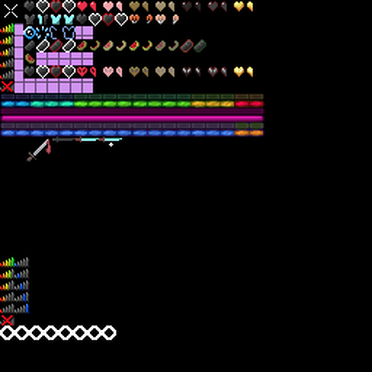 Better icons, Totem as accessibility settings and Numbered hotbar! (For ...