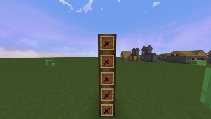 pvp HD pack with HD swords Minecraft Texture Pack