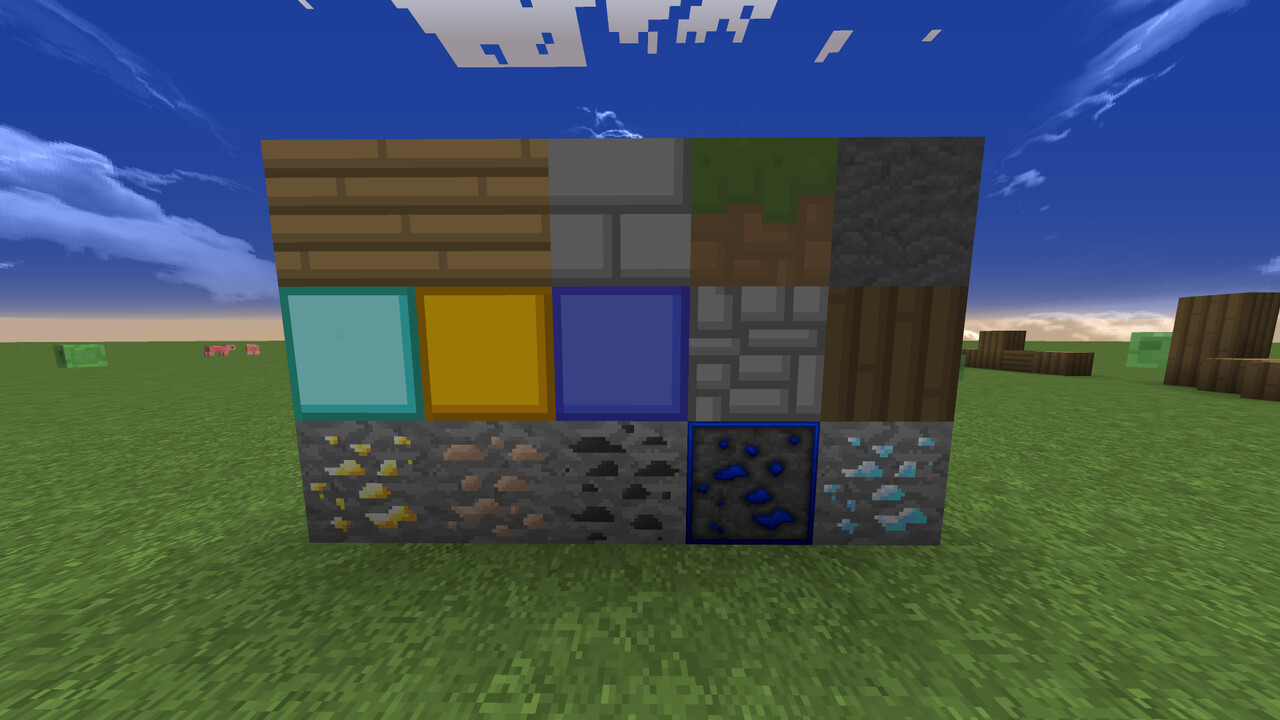 pvp HD pack with HD swords Minecraft Texture Pack