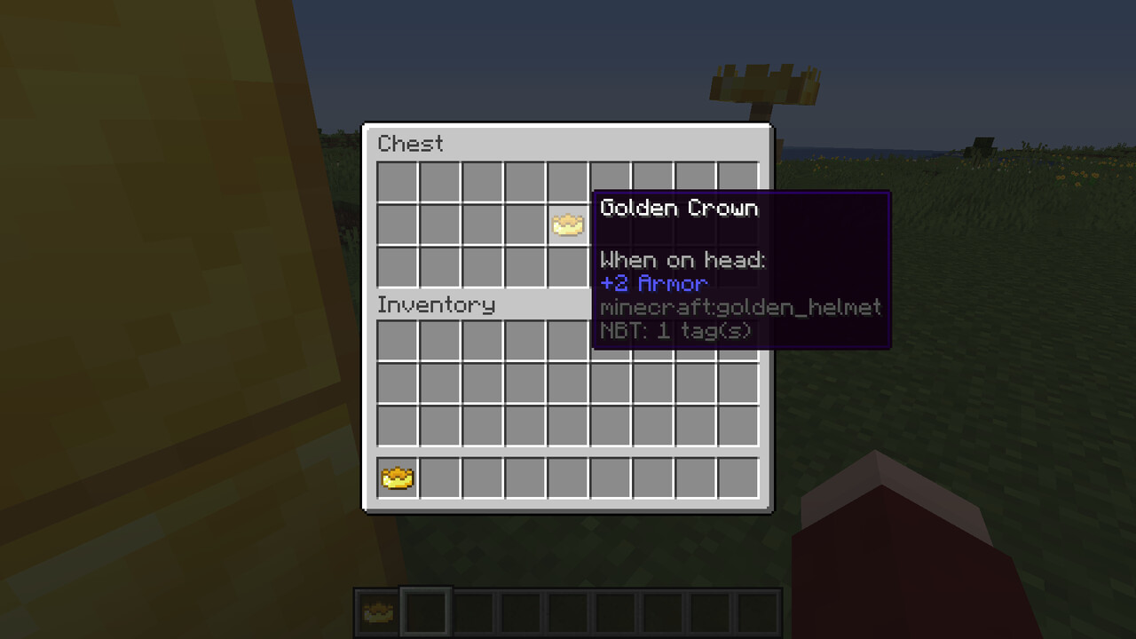 Golden Crowns by IcebergLettuce (1.16+) Minecraft Texture Pack