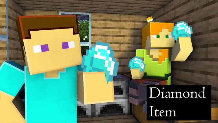 Blue Monkey's Steve & Alex Minecraft Texture Pack