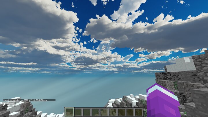 Clouded Morning Overlay (custom sky overlay!) Minecraft Texture Pack