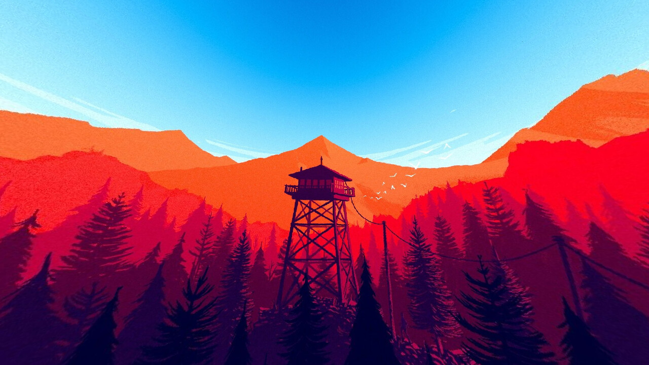 Firewatch Sky Overlay (custom sky overlay!) Minecraft Texture Pack
