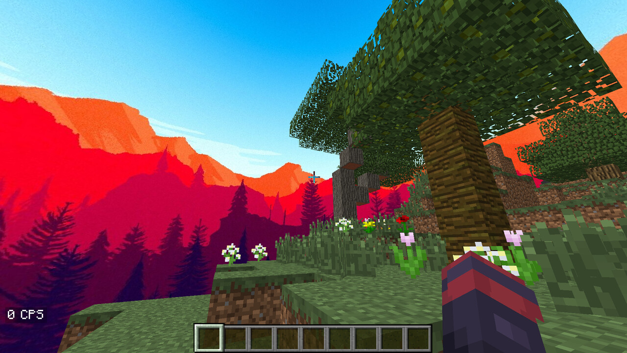 Firewatch Sky Overlay (custom sky overlay!) Minecraft Texture Pack