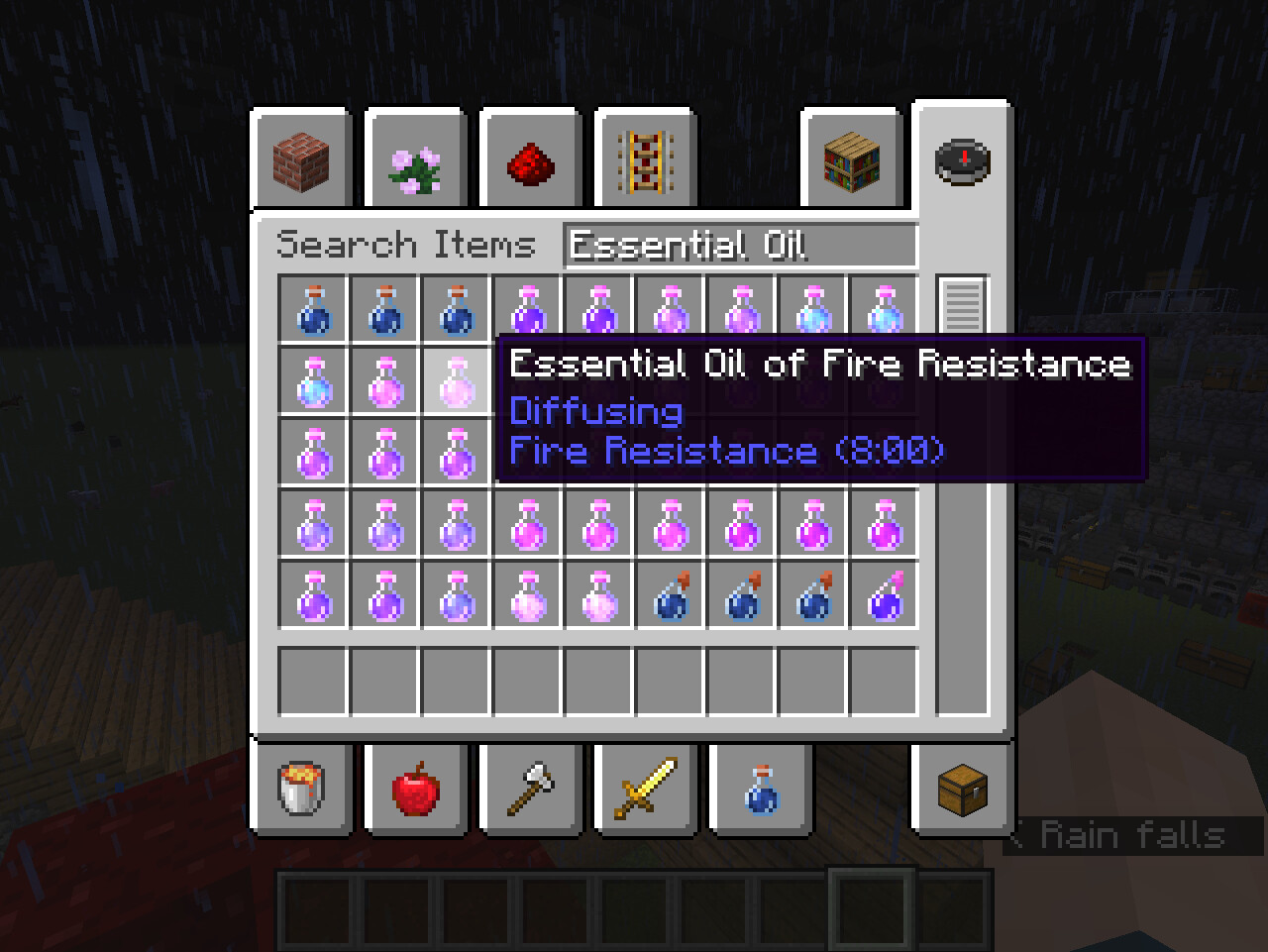 Swap Potions for Essential Oils! Minecraft Texture Pack