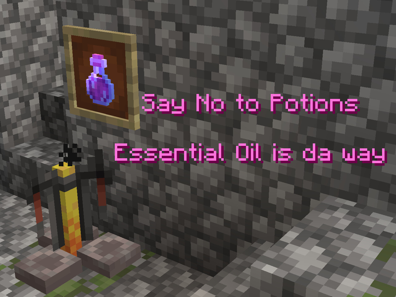 Swap Potions for Essential Oils! Minecraft Texture Pack