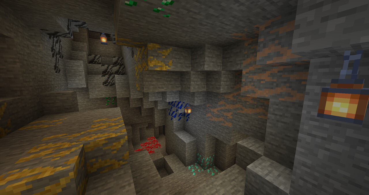 Ore Veins Minecraft Texture Pack