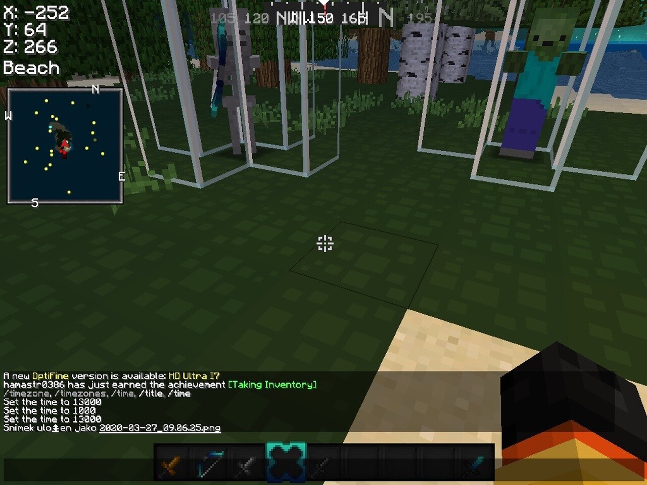 aqua Minecraft Texture Pack