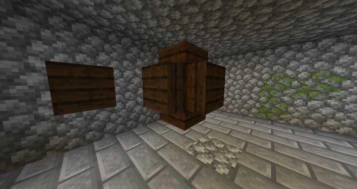 Sideways Slabs (Pure Vanilla) no blocks replaced Minecraft Texture Pack