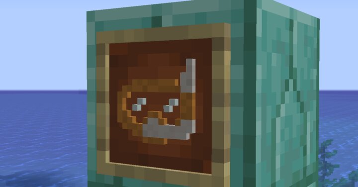 Turtle Helmet to Snorkel Minecraft Texture Pack