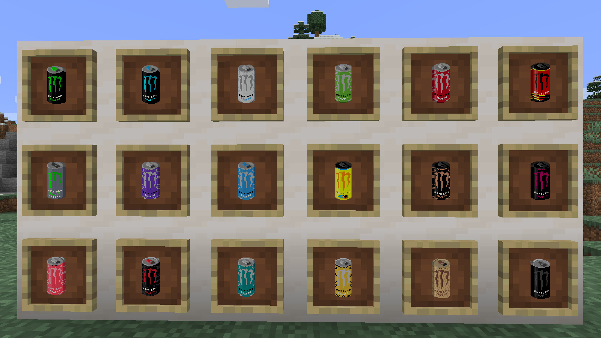 The Monster Energy Pack Minecraft Texture Pack