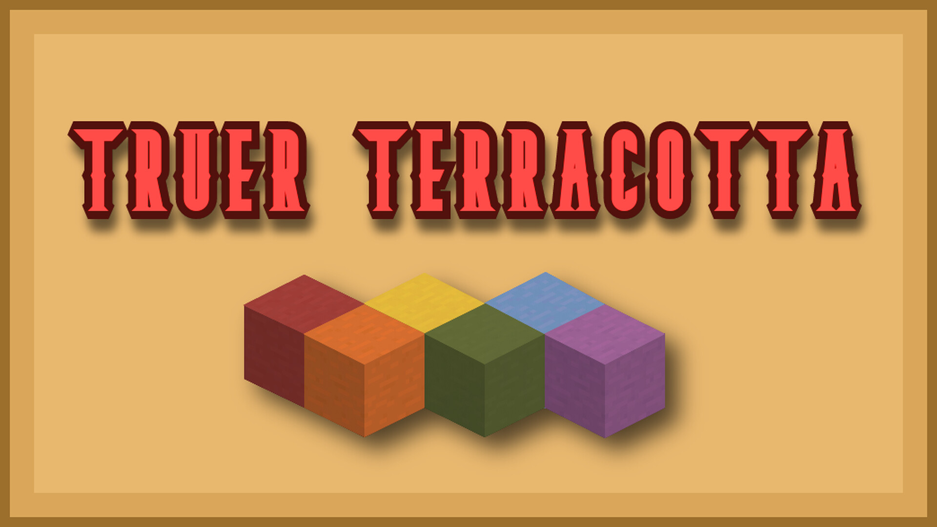 Truer Terracotta - Bedrock Minecraft Texture Pack