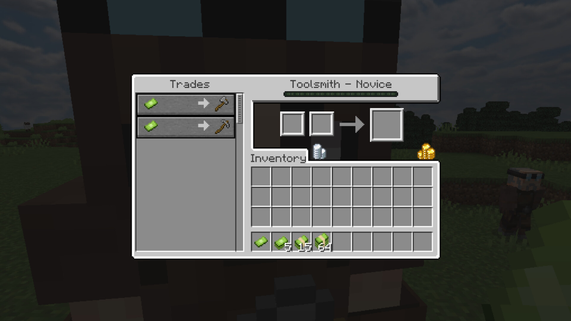 Currency 💸 (Emerald To Money v2) Minecraft Texture Pack