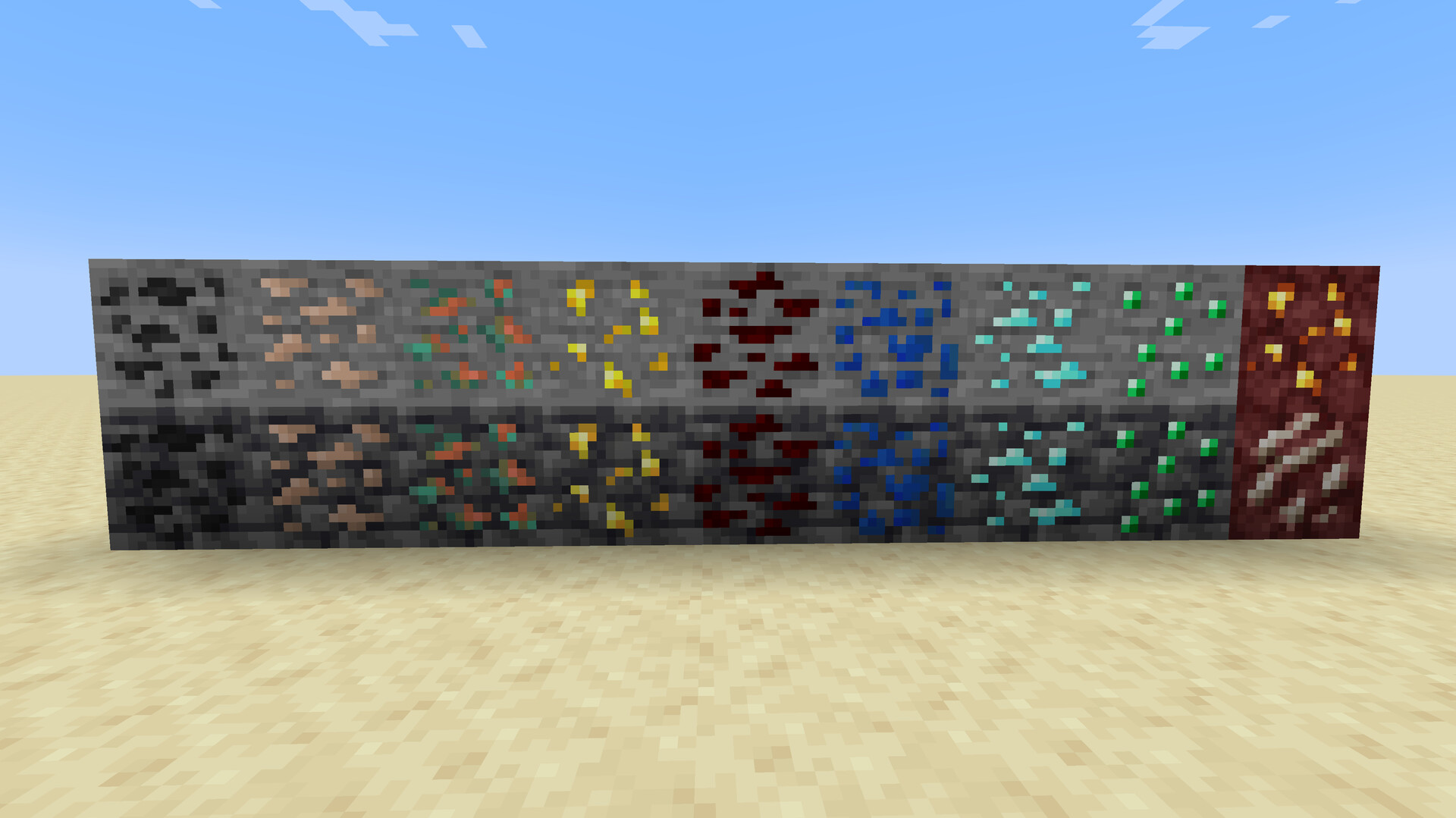 Enhanced Ores Minecraft Texture Pack
