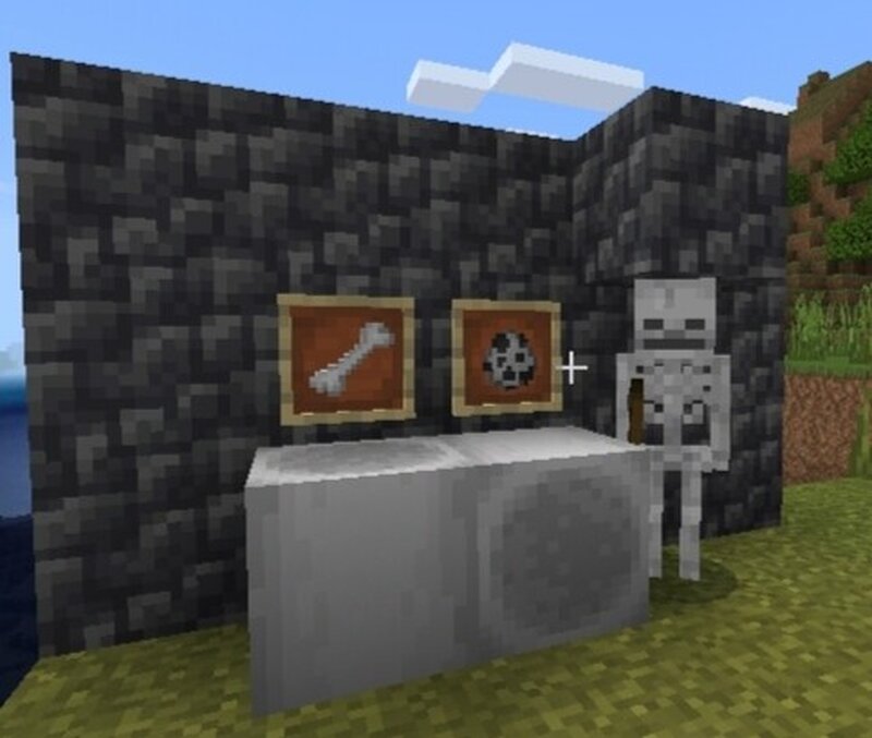 Skeleton like bones Minecraft Texture Pack