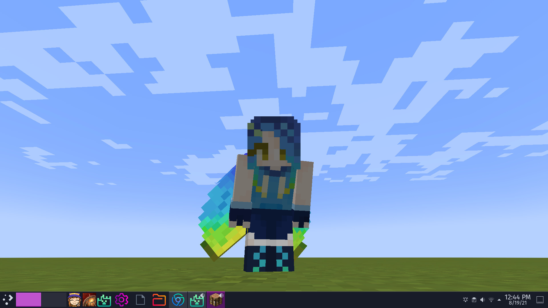 ParrotWings Elytra (Blue and Gold Macaw, Java Ed.) Minecraft Texture Pack