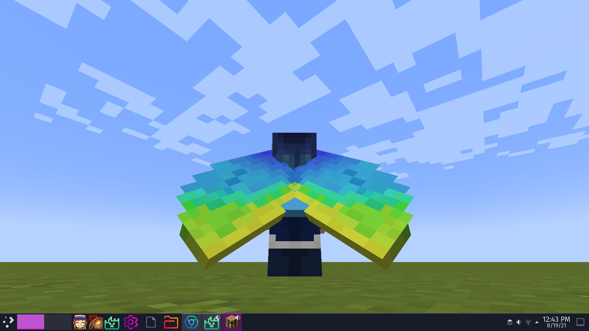 ParrotWings Elytra (Blue and Gold Macaw, Java Ed.) Minecraft Texture Pack