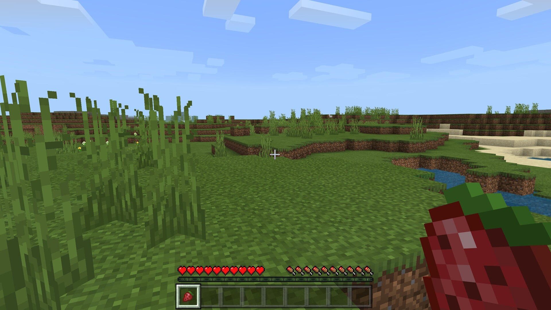 Berries to Strawberries Minecraft Texture Pack