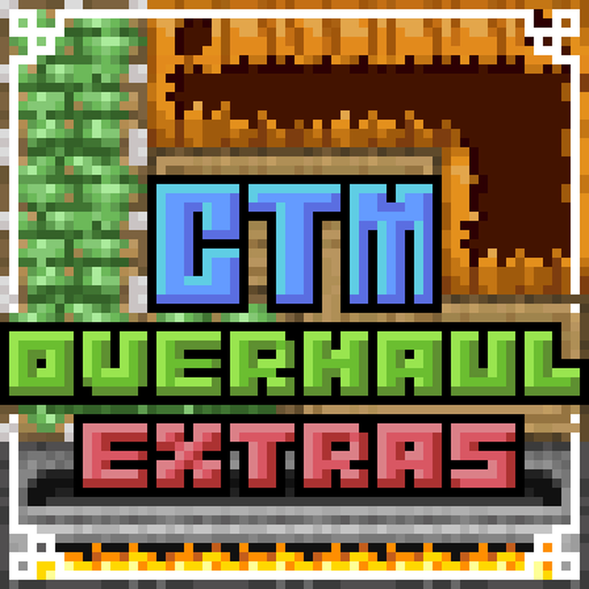 Connected Textures (CTM) Overhaul: Extras Minecraft Texture Pack