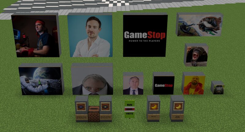 GameStop(GME) Custom Ressource Pack Minecraft Texture Pack