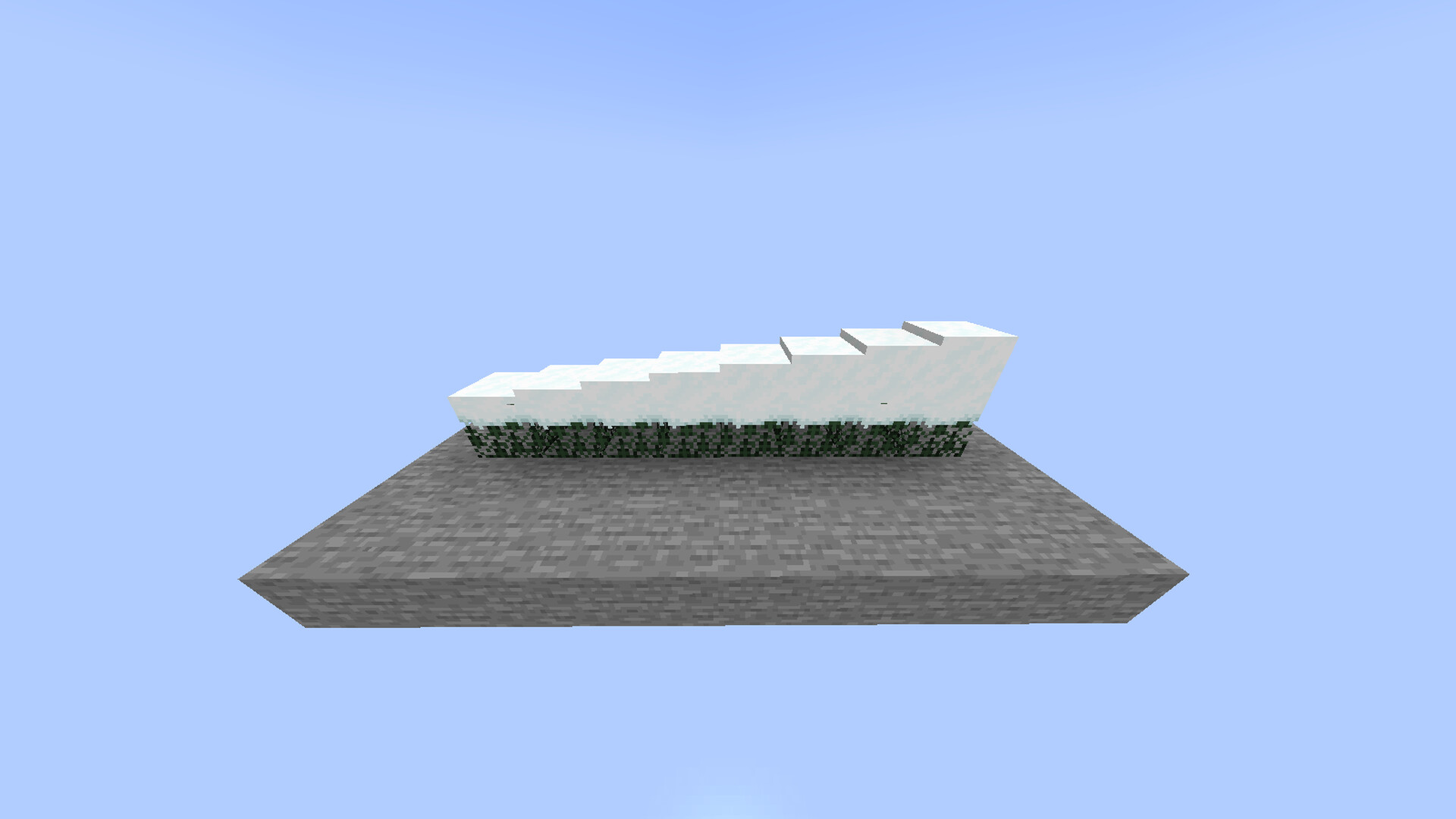 Snow resourse pack. Minecraft Texture Pack