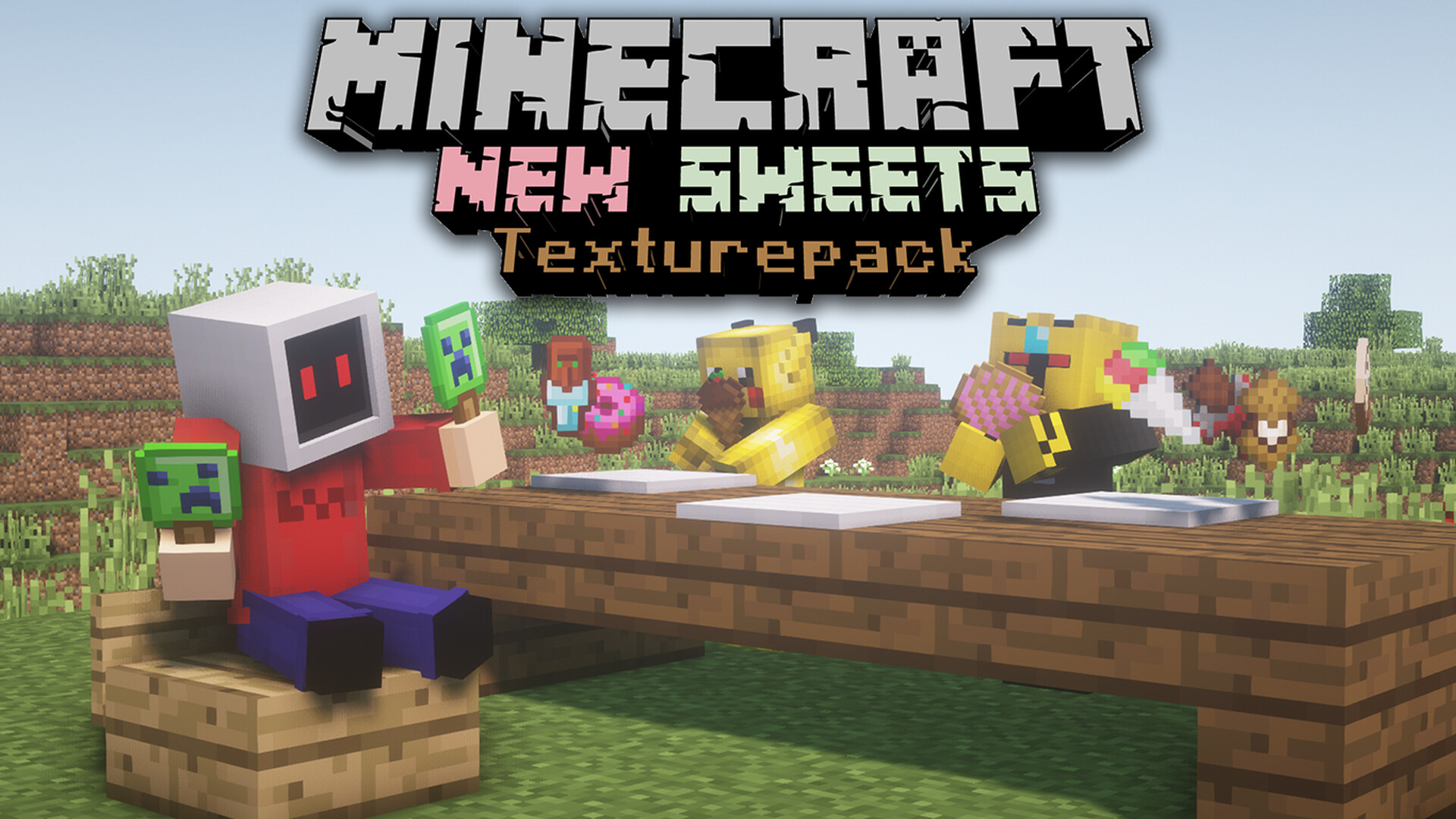 New Sweets Texturepack | Data pack NOT included | 1.17+ Minecraft ...