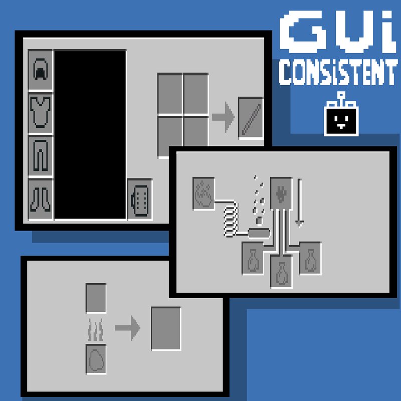 Torrezx-gui consistent Minecraft Texture Pack
