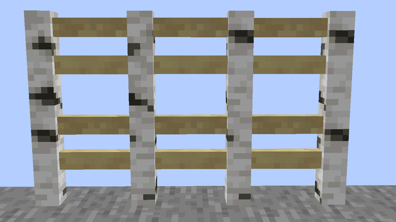 Fancier Fences Minecraft Texture Pack