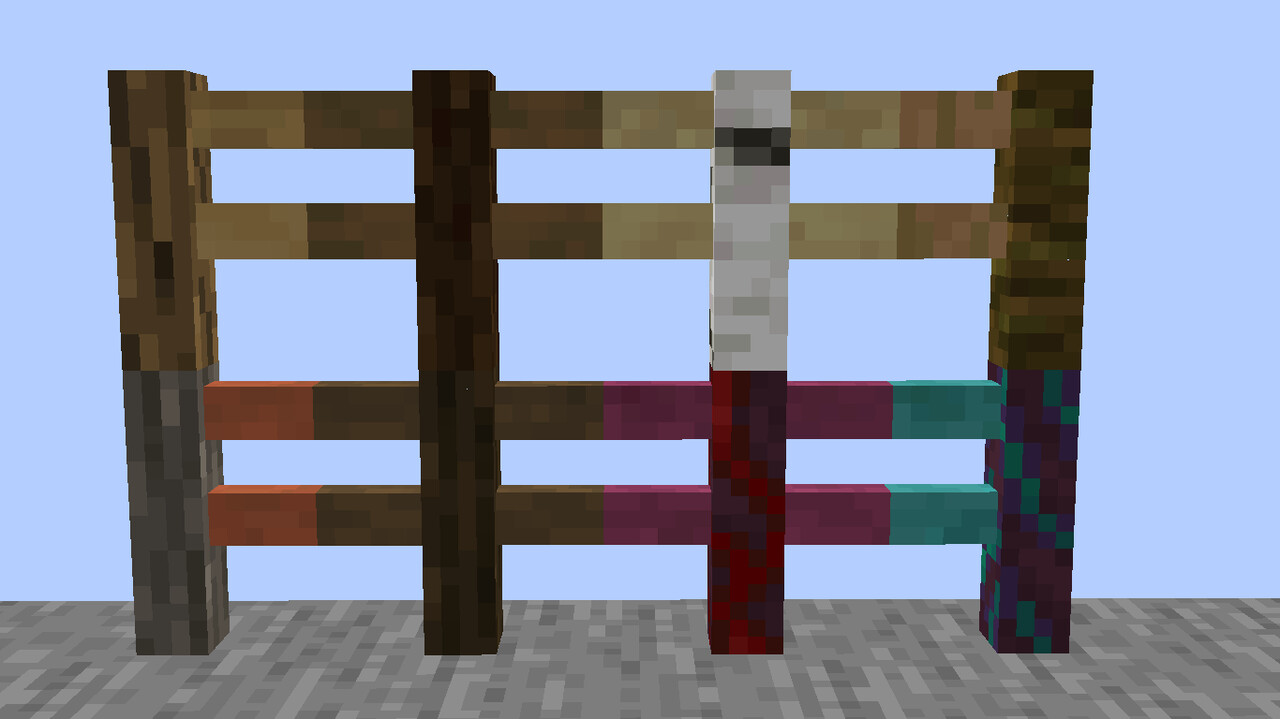 Fancier Fences Minecraft Texture Pack