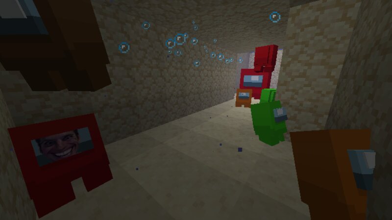 Among us Guardians Minecraft Texture Pack