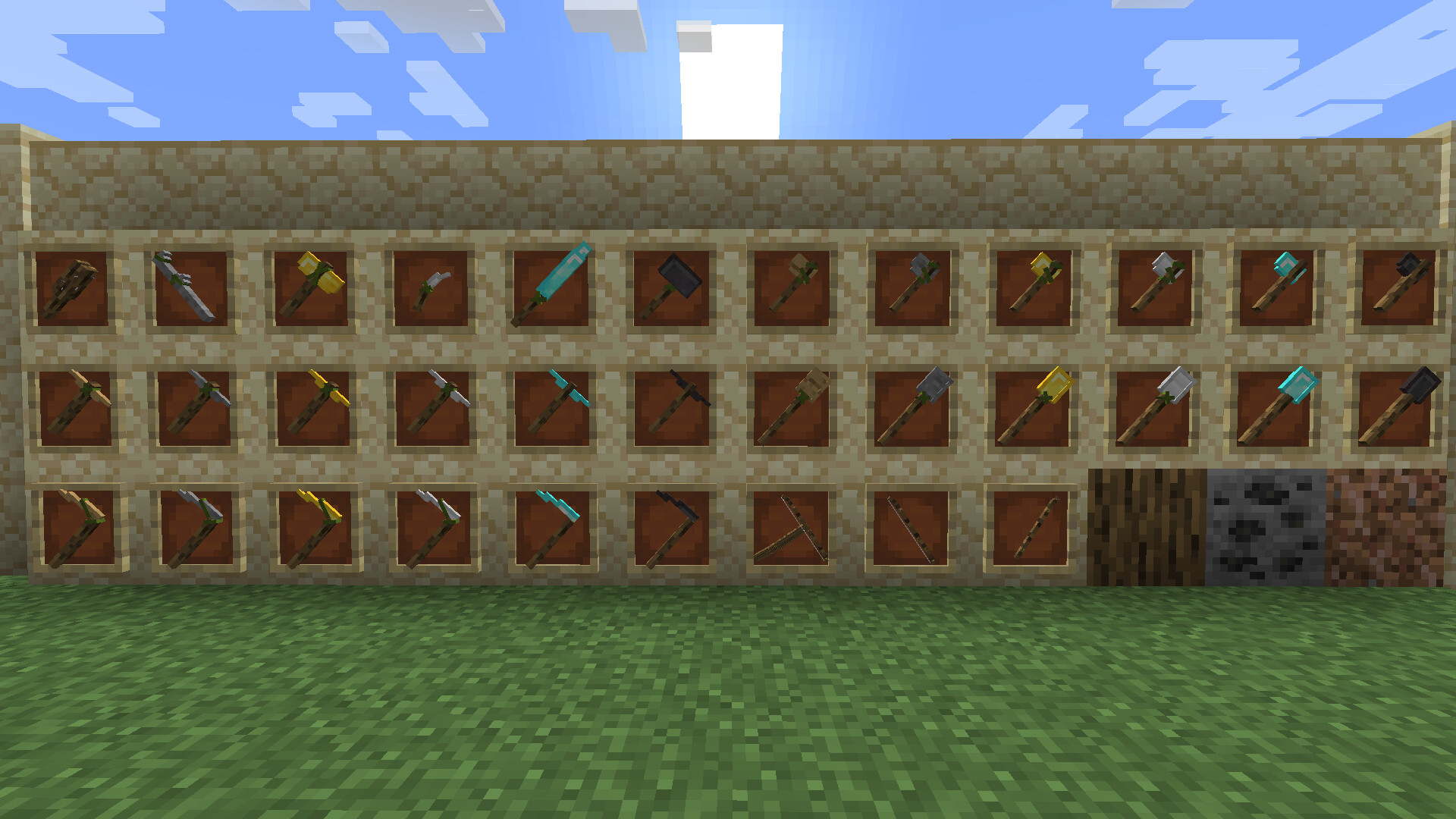 Primitive 3d Tools Minecraft Texture Pack