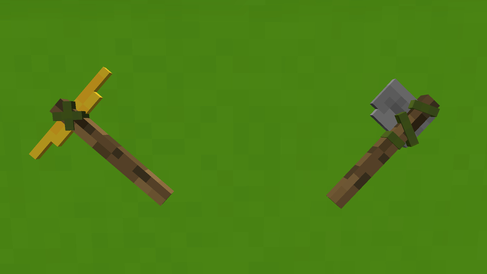 Primitive 3d Tools Minecraft Texture Pack