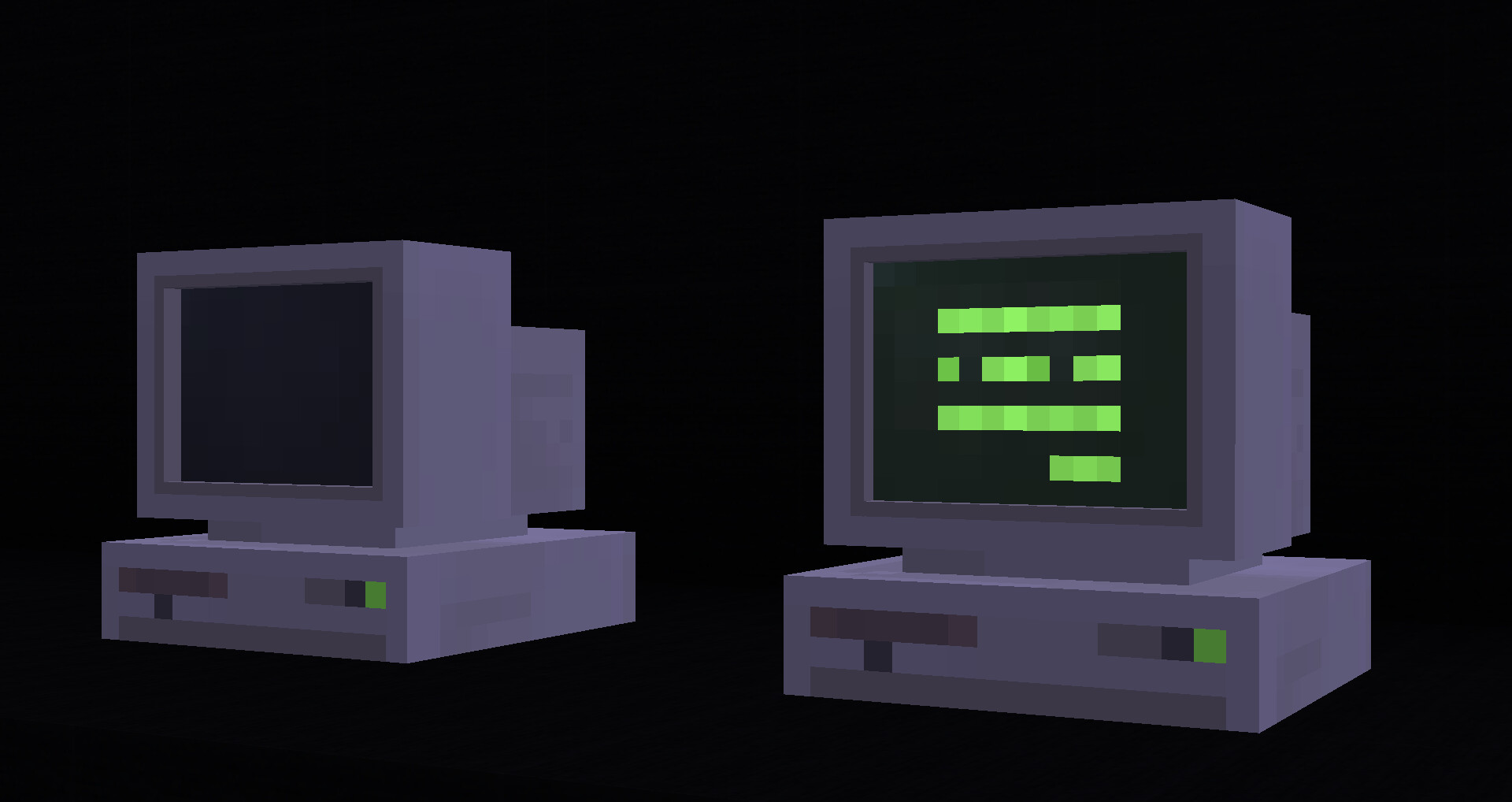 Functional Vintage Computers Minecraft Texture Pack