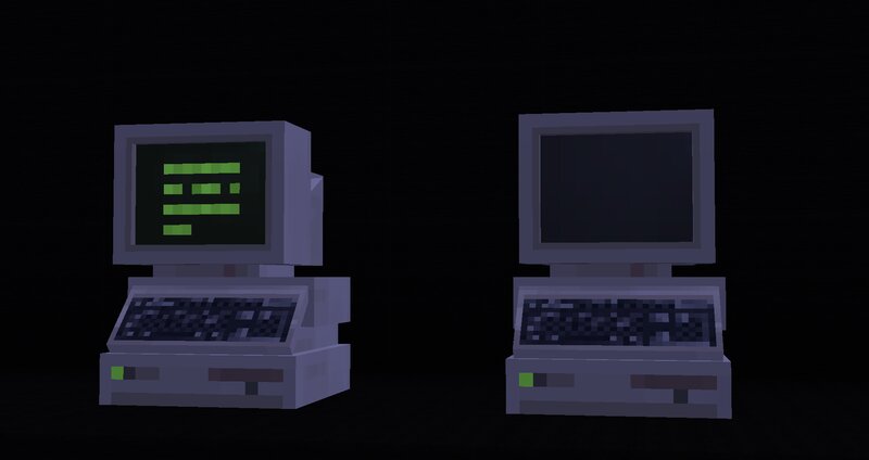 Functional Vintage Computers Minecraft Texture Pack