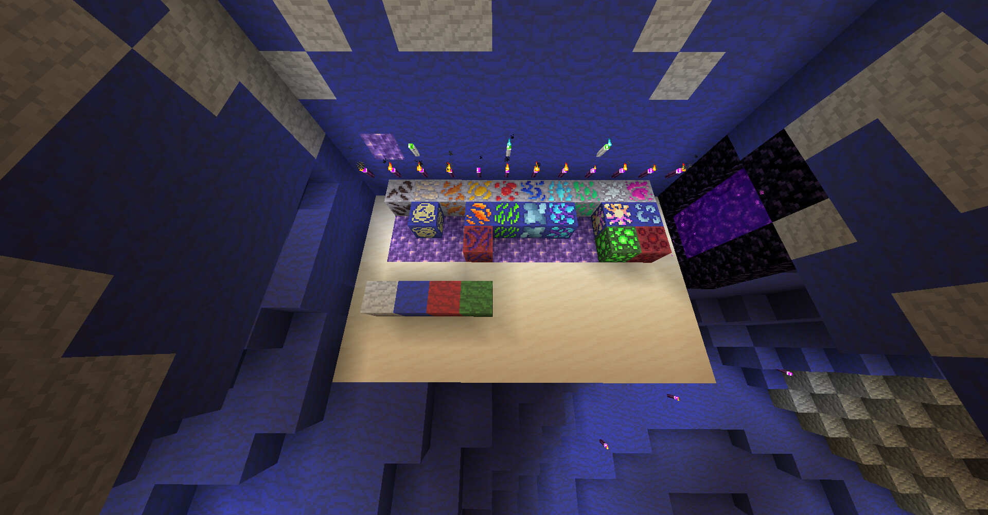 Azure Mines Stone Minecraft Texture Pack