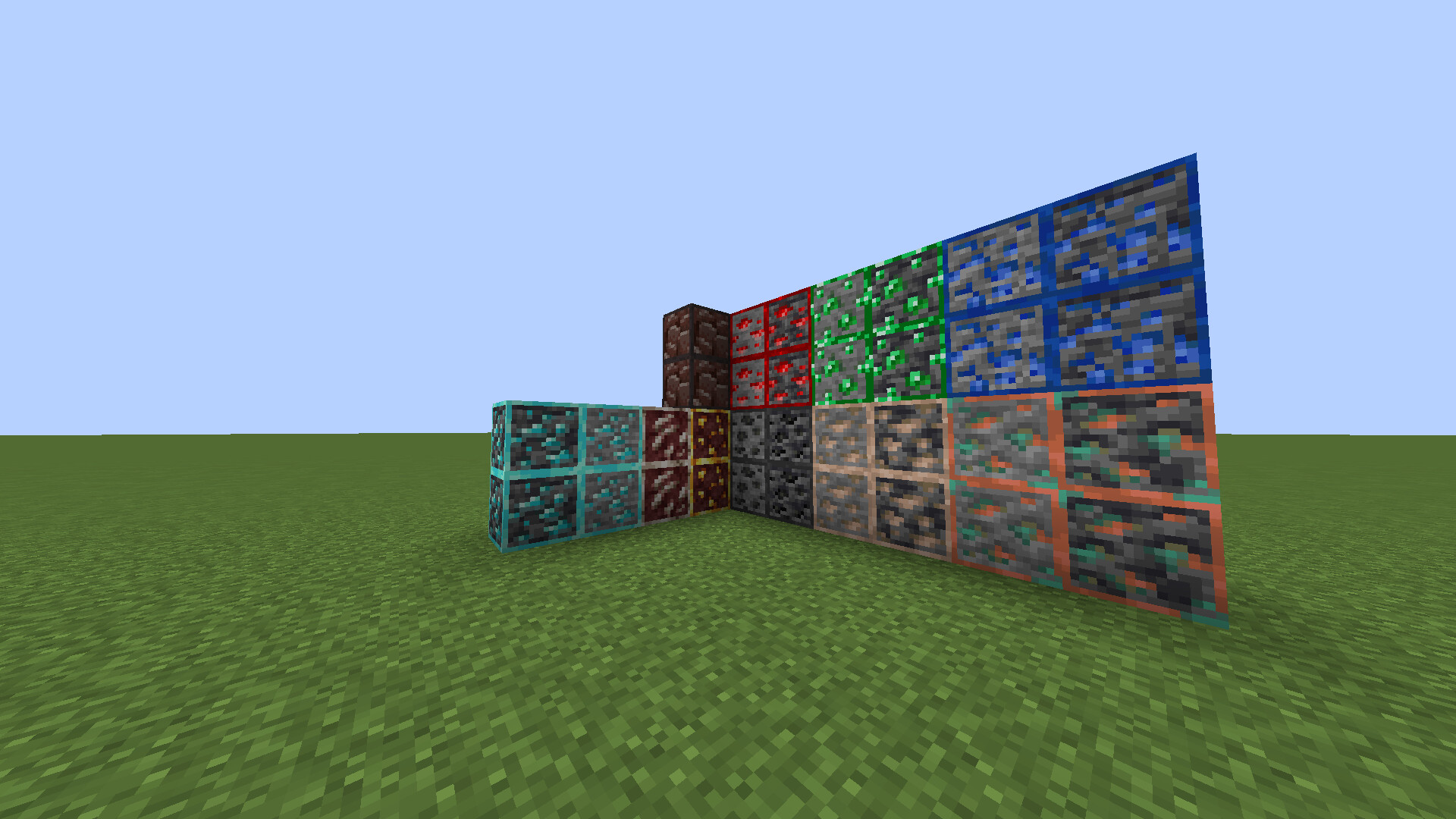 Quality Ore Borders Minecraft Texture Pack