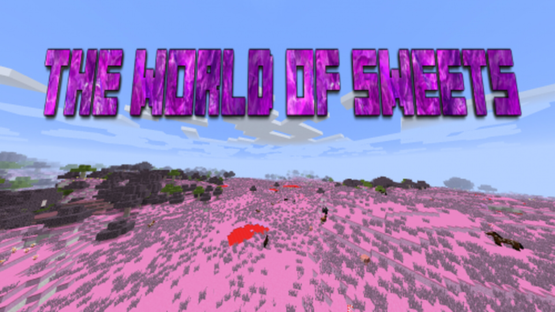 The world of sweets Minecraft Texture Pack