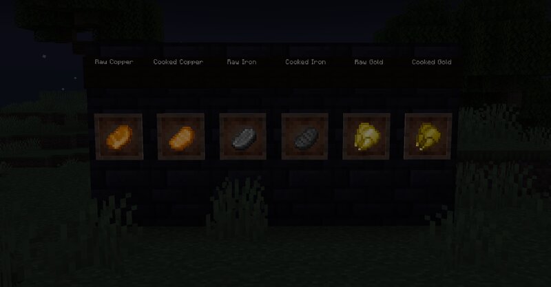1.17 Cooked Ores Minecraft Texture Pack