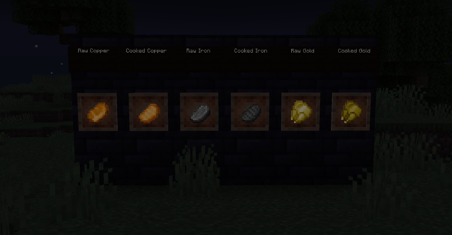 1.17 Cooked Ores Minecraft Texture Pack