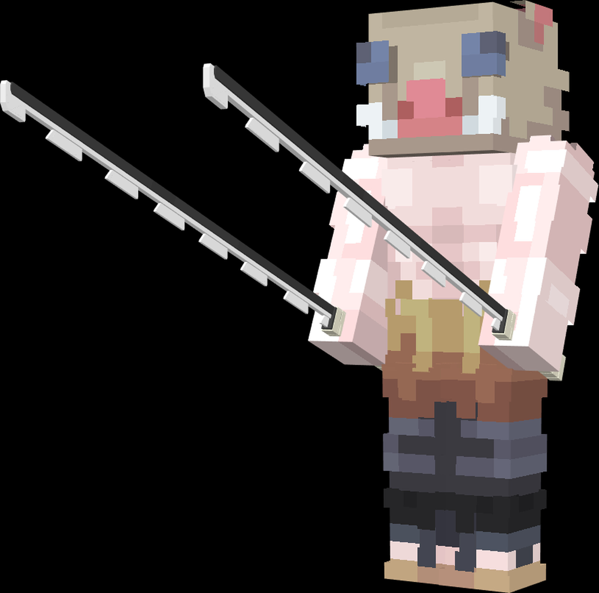 Demon Slayer (Kimetsu No Yaiba) - Inosuke Hashibira's Sword(s ...