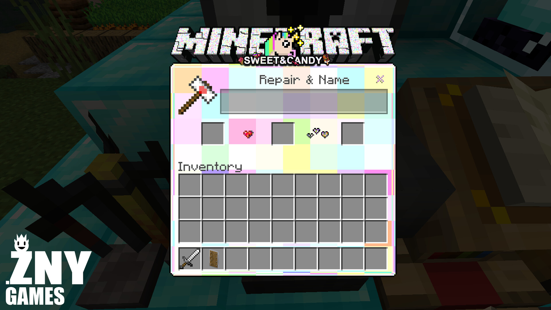 SWEET AND CANDY [BEDROCK] 🦄 Minecraft Texture Pack