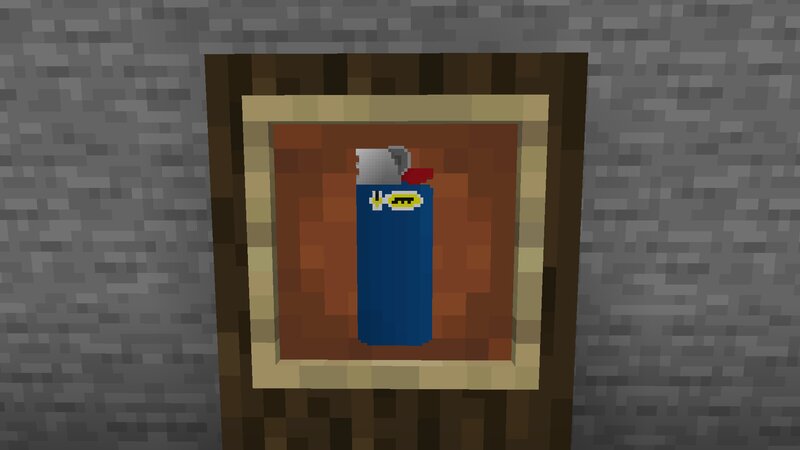 Bic Lighter (Replaces Flint and Steel) Minecraft Texture Pack