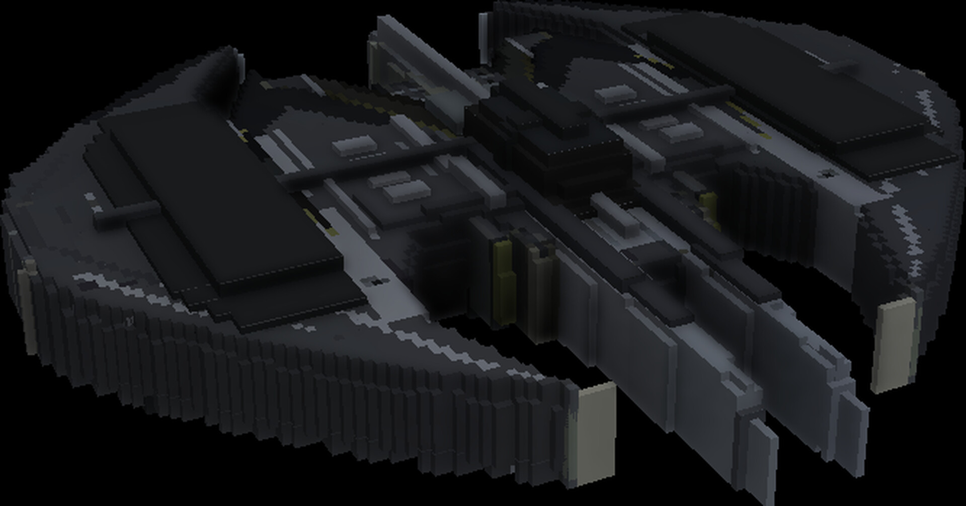 Batman Batwing 3D Model Minecraft Texture Pack