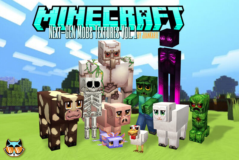 👓🦝Next Gen Mobs x64 by JuanKarte🦝👓 (Bedrock) Minecraft Texture Pack