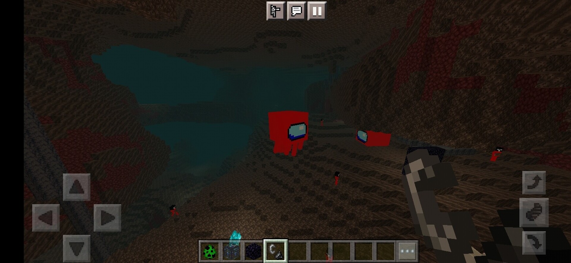 Real sussy mobs Minecraft Texture Pack