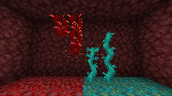 Age-25 Nether Vines Minecraft Texture Pack