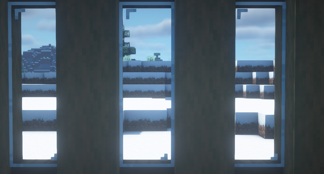 Better Connected Glass (ForeverVanilla) Minecraft Texture Pack