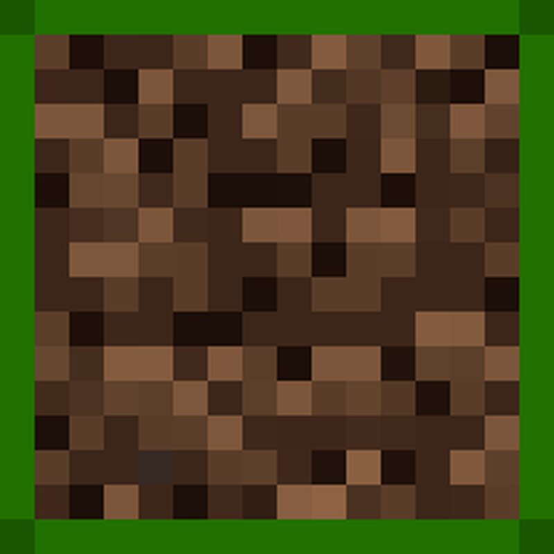 Darker Dirt Minecraft Texture Pack