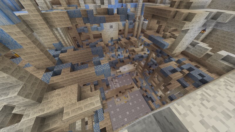 Upper - A cold replacement of the Nether Minecraft Texture Pack